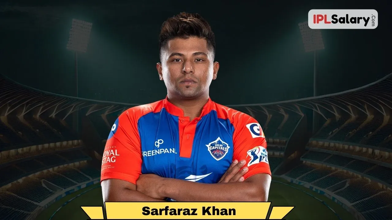 Sarfaraz Khan IPL Salary 2026: Earnings, Net Worth and Auction Price